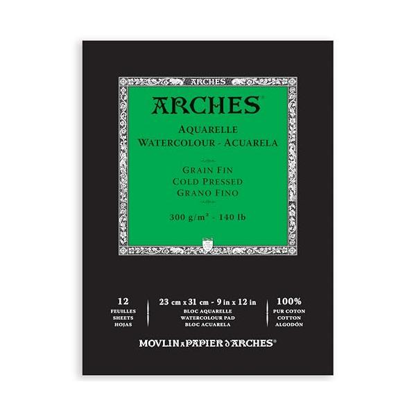 【ご購入後の当店からの連絡はご登録のメールアドレスに通知いたします。必ずご確認ください】【商品概要】100％コットンの高級水彩紙【紙厚】300g/m2　【サイズ】230x310mm【形状】パッド【数量】本文12枚【用途】水彩、鉛筆、ガッシュ...