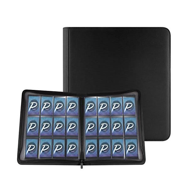 【ご購入後の当店からの連絡はご登録のメールアドレスに通知いたします。必ずご確認ください】【高品質生地】カードは 高品質の透明PP素材を使用しています。【サイズ】カードページ全体サイズ35x32x3.5CM、単一グリッドサイズ6.9x9.7C...