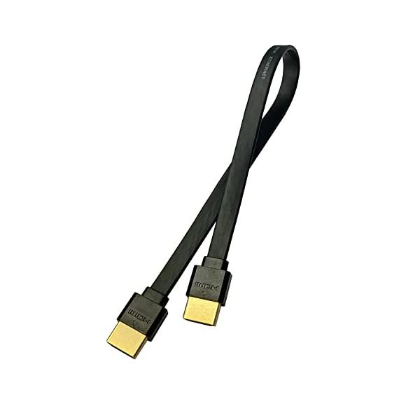 【ご購入後の当店からの連絡はご登録のメールアドレスに通知いたします。必ずご確認ください】【商品概要】ケーブル長：30cm　　HDMI v1.0-2.1までの各機器に対応　（PC・ゲーム・TV・モニターなど）対応解像度：4K2K /フルHD ...