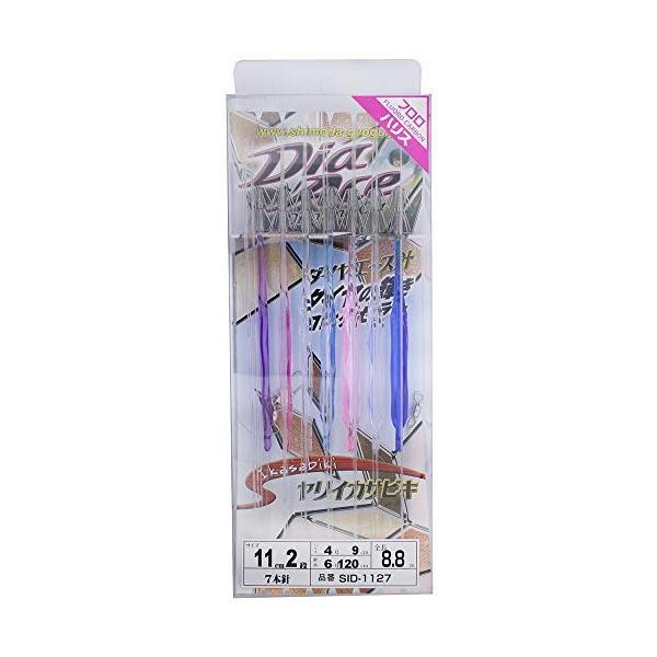【ご購入後の当店からの連絡はご登録のメールアドレスに通知いたします。必ずご確認ください】【商品概要】入数:1組(7本針)全長:8.8mイカ角:ダイヤエース 11cm 1段モデル / 仕掛仕様:7本(B-K-P-LB-K-P-V)ブランコ仕掛...