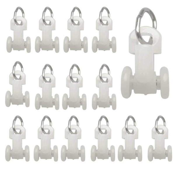 【ご購入後の当店からの連絡はご登録のメールアドレスに通知いたします。必ずご確認ください】【商品概要】パッケージ＆仕様：パックごとに70個入りです、カーテンランナーサイズ：1.5 x 1.2 x 0.6 cm。カーテンランナー直径：14mm。...