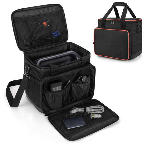 【ご購入後の当店からの連絡はご登録のメールアドレスに通知いたします。必ずご確認ください】【商品概要】【サイズ】サイズ：34.3×24.1×29.2CM。Trunabのポータブル電源収納バッグは、 Jackery 1000/ P10/RIVE...