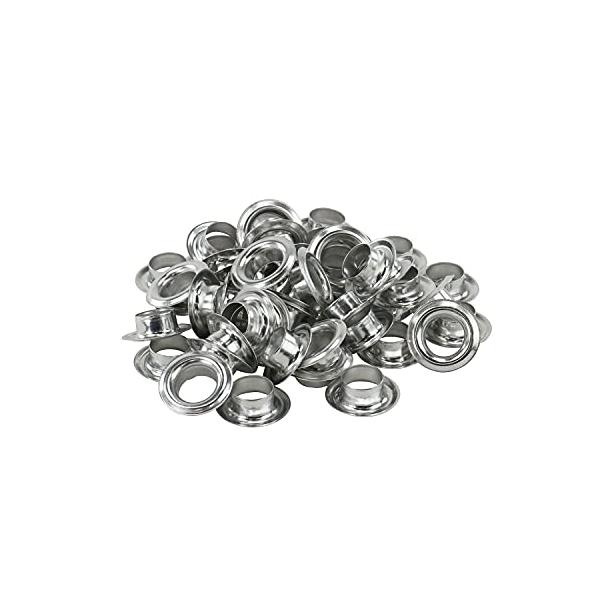 【ご購入後の当店からの連絡はご登録のメールアドレスに通知いたします。必ずご確認ください】【商品概要】ハトメ穴径:約15mm、最大取付厚:約4.0mm下穴サイズ:15〜16mm対応本体:NO.3060MT/NO.1100/NO.1400入数:...