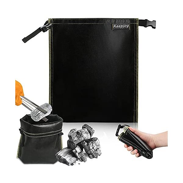 【ご購入後の当店からの連絡はご登録のメールアドレスに通知いたします。必ずご確認ください】【商品概要】【小さく畳める現代版の火消し壺 キャンプ】使用後の炭や薪の燃えカスを持って帰るための耐熱性生地で作られた燃えカス用袋、火消し袋紹介です。炭や...