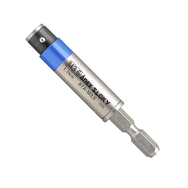 【ご購入後の当店からの連絡はご登録のメールアドレスに通知いたします。必ずご確認ください】サイズ:全長75mm推奨ネジサイズ:M3.5設定トルク:1.1(N・m)取り付け本数:1使用可能回数:約5,000回