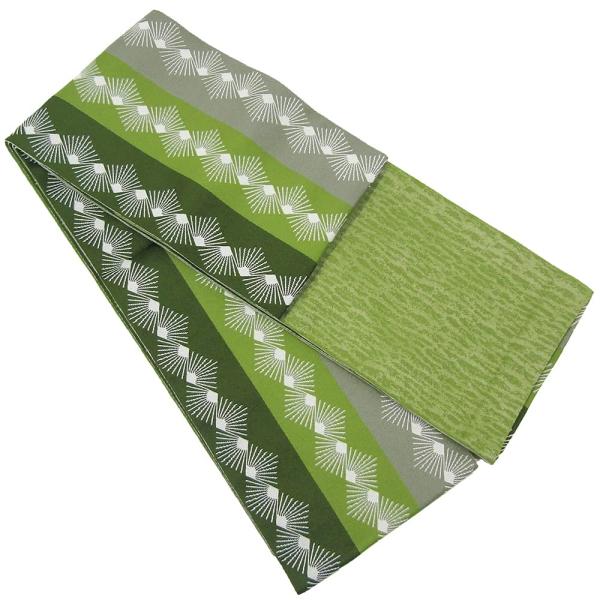 【ご購入後の当店からの連絡はご登録のメールアドレスに通知いたします。必ずご確認ください】【商品概要】ポリエステル100%幅：約17cm、長さ：約360cm日本製三段暈しススキ柄【商品説明】レディースゆかた帯<br/> ゆかたのほ...