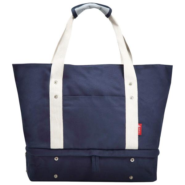 【ご購入後の当店からの連絡はご登録のメールアドレスに通知いたします。必ずご確認ください】【商品概要】【サイズ】縦：約36cm(上段：約26cm/下段：約10cm)、横：約38cm(ボトム)/約50cm(開口部)、マチ：約16cm、ポーチ：約...