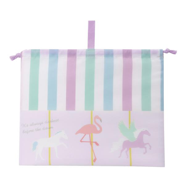 【ご購入後の当店からの連絡はご登録のメールアドレスに通知いたします。必ずご確認ください】【商品概要】【Ratta】心はずむ学童収納雑貨ブランド【特徴】大きく開く巾着袋。体操服がスッと入る横型タイプなので出し入れ簡単【本体サイズ】高さ25cm...