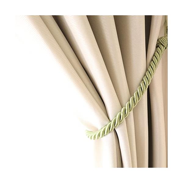 【ご購入後の当店からの連絡はご登録のメールアドレスに通知いたします。必ずご確認ください】【商品概要】カーテンを束ねる装飾タッセル（※1本入り：両開きカーテンの場合は2本ご注文ください）壁や窓枠に設置されたふさかけに掛けるタイプのタッセル。製...