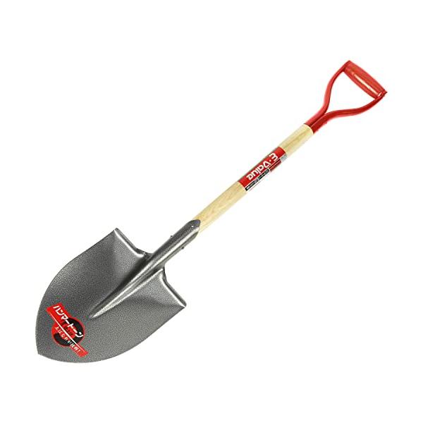 【ご購入後の当店からの連絡はご登録のメールアドレスに通知いたします。必ずご確認ください】【商品概要】刃先:丸タイプ全長:約980mm重量:約1550g仕様:木柄・ハンマートーン仕上頭部:ショベル用鋼板、柄部:木、グリップ:鋼板製【商品説明】...