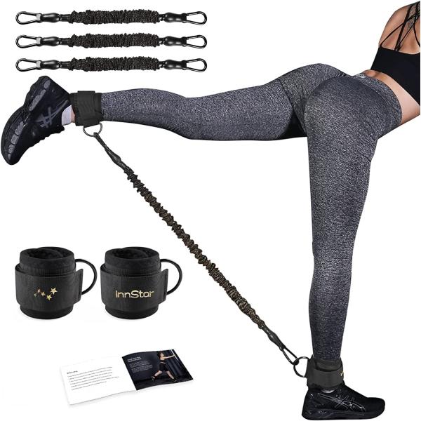 【ご購入後の当店からの連絡はご登録のメールアドレスに通知いたします。必ずご確認ください】【商品概要】??ヒップアップと美脚：アンクルストラップは美尻バンドトレーニングとして使用します。キックバック、ランジ、ロバキックなどができます。このレジ...