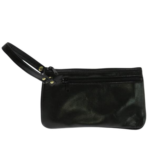 【ご購入後の当店からの連絡はご登録のメールアドレスに通知いたします。必ずご確認ください】【商品概要】小切手入れやハンドポーチとして使える日本製バッグサイズ：（約）横27×縦16×奥行1.5cm重量：（約）120グラムポケットの数：3（内側1...