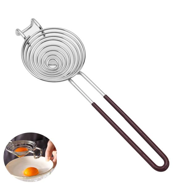 【ご購入後の当店からの連絡はご登録のメールアドレスに通知いたします。必ずご確認ください】【商品概要】【高材質】食品グレードのステンレス鋼、軽量で、変形しにくく、耐久性、耐食性に優れています。【汎用性が高い】長いハンドル付き、縁の形状に左右さ...