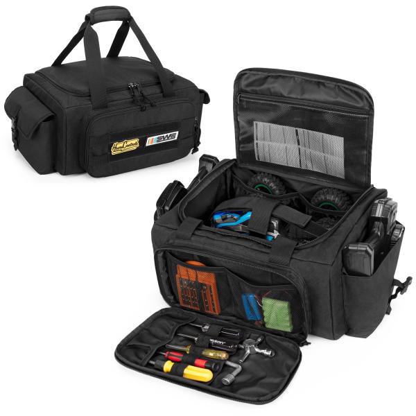 【ご購入後の当店からの連絡はご登録のメールアドレスに通知いたします。必ずご確認ください】【商品概要】【優れたデザイン】メインコンパートメントには、1/14、1/16、1/18の車、トラック、SUVを収納できます。rcカーバッグの内側の固定ス...