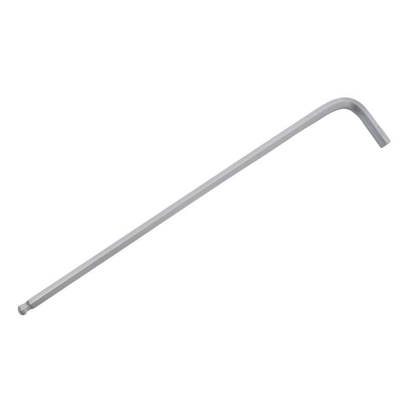 【ご購入後の当店からの連絡はご登録のメールアドレスに通知いたします。必ずご確認ください】【商品概要】全長(mm)：142 対辺寸法(mm)：4.0表面処理：硬質クロムメッキサイズ：ロングレンチ先端にわかりやすいサイズ表記付きボールポイントで...