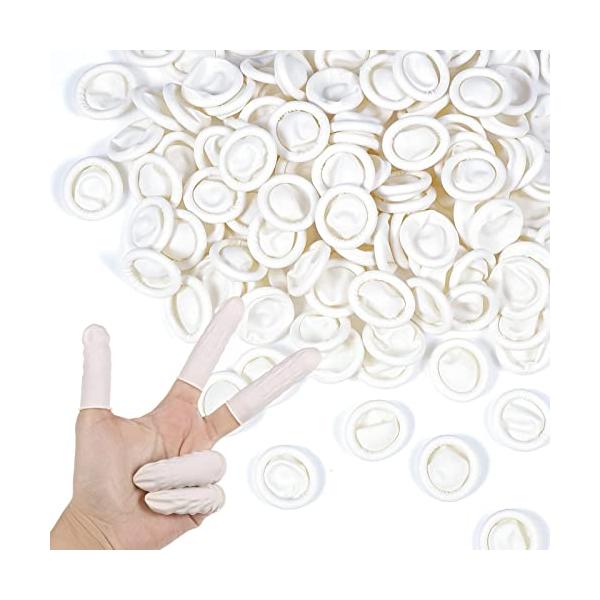 【ご購入後の当店からの連絡はご登録のメールアドレスに通知いたします。必ずご確認ください】【商品概要】【商品詳細】パウダーフリー帯電防止指サック約300個。サイズ：長さ：6.5cm、厚さ0.12mm。【静電気防止】半導体産業、光電子産業などで...