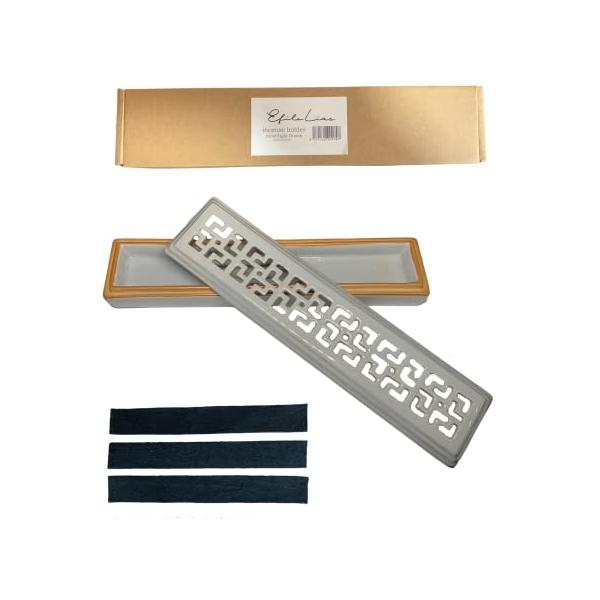 【ご購入後の当店からの連絡はご登録のメールアドレスに通知いたします。必ずご確認ください】【商品概要】?【ふた付きで安全な設計】灰が飛び散らないふた付き陶器製のお香立てです。 ペットと暮らしている方や小さなお子様がいて走って風が起きてもやけど...