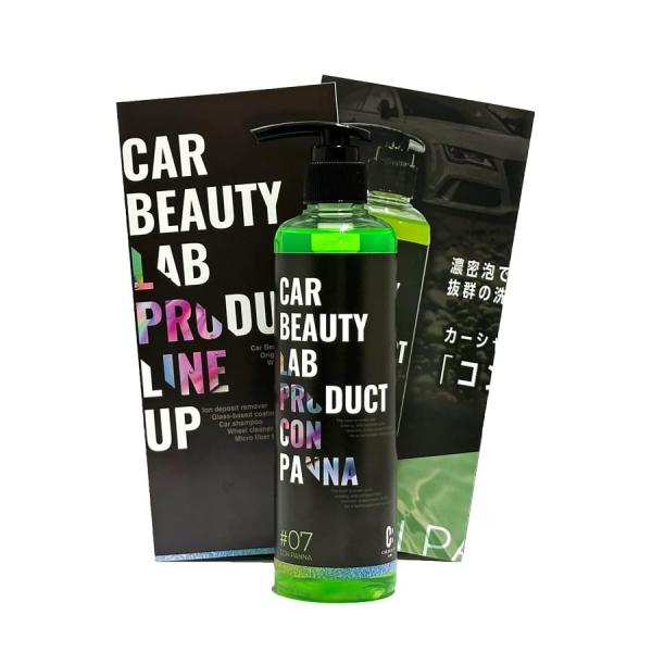 【ご購入後の当店からの連絡はご登録のメールアドレスに通知いたします。必ずご確認ください】【商品概要】カーシャンプー コンパナワンプッシュ 泡泡もこもこ泡立ち、潤滑、洗浄力、希釈率（1000倍）泡切れの5項目共に特化したカーシャンプー本製品の...