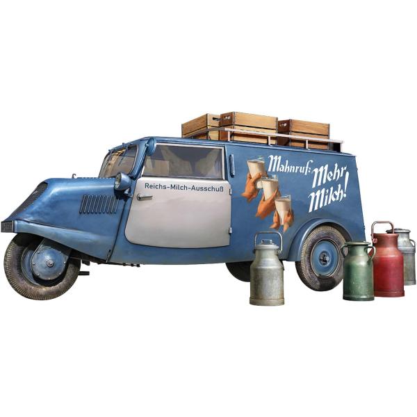 【ご購入後の当店からの連絡はご登録のメールアドレスに通知いたします。必ずご確認ください】【商品概要】組み立て塗装が必要なプラモデル。別途、接着剤や工具、塗料等が必要。1/35スケール未塗装プラスチック組み立てキットミルクボトルと木箱が付属ド...