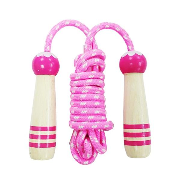 【ご購入後の当店からの連絡はご登録のメールアドレスに通知いたします。必ずご確認ください】【商品概要】ビニール製と違い縄には適度な重みと空気抵抗があるため初心者でも跳びやすくなっています。また脚に引っかかっても痛くないので初めて縄跳びをする幼...