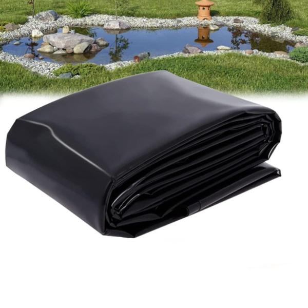 【ご購入後の当店からの連絡はご登録のメールアドレスに通知いたします。必ずご確認ください】【商品概要】【サイズ】池用防水シート厚み：0.35mm、1.5*2M【耐久性】高密度ポリエチレン（HDPE）素材で作られた池用防水シートは、複雑な温度変...