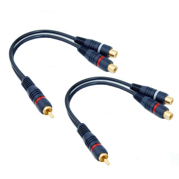 【ご購入後の当店からの連絡はご登録のメールアドレスに通知いたします。必ずご確認ください】【商品概要】【商品タイプ】1オス - 2メス Y型RCAアダプターケーブル AVケーブル。モノラル音声信号をステレオ左右の信号に変換します。【高いシール...