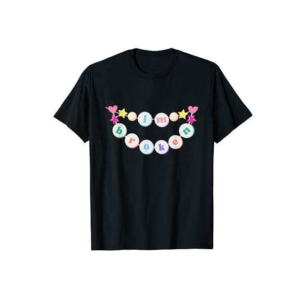 【ご購入後の当店からの連絡はご登録のメールアドレスに通知いたします。必ずご確認ください】【商品概要】このかわいい友情ブレスレットのデザイングラフィックは、I'm Brokenの引用です。目に見えない病気にかかっている人や、ただ苦労している人...