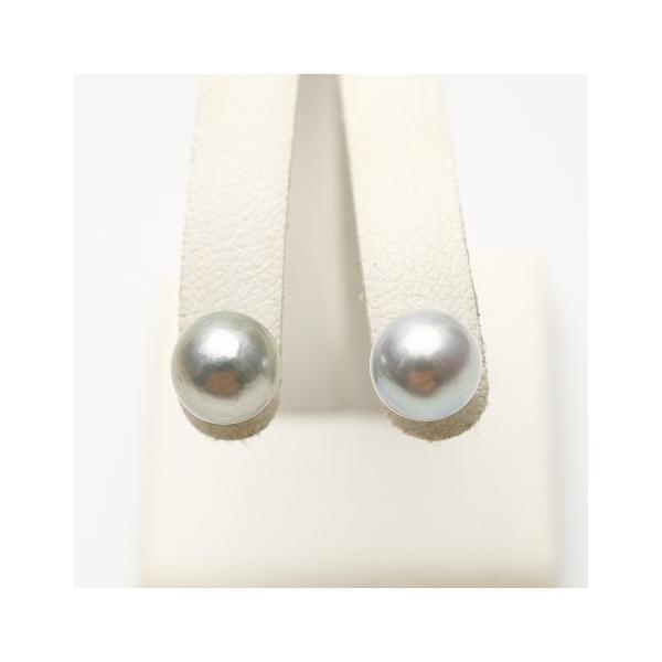 真珠の種類 和珠アコヤ本真珠 真珠のサイズ 7.0-7.5mm真珠の形 オフラウンド真珠の色 グレーカラー真珠のランク 巻きテリ:良●○○○○悪　　 キズ:少○●○○○多 金具の材質 シルバー製