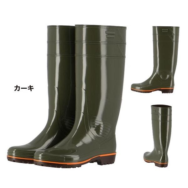 【在庫分は即日発送】【送料無料】◇ロングタイプＰＶＣブーツ。◇長さは３段階に、ふくらはぎの太い方や座り作業で擦れる場合などは履き口後部をカットできます。■カラー：白、黒、ブルー、レッド、カーキ■サイズ：23.0cm〜27.0cm、28.0c...