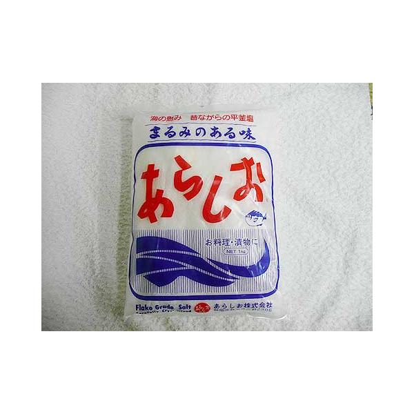 名称：塩原材料名：天日海塩内容量：１ｋｇ製造者：静岡県静岡市駿河区広野２３０８　あらしお(株)製造方法原材料名：天日海塩（オーストラリア又はメキシコ）工程：溶解　平釜※２０１９年９月１日ご注文分より、紙資源保護の一環としてレシピの同封を希望...