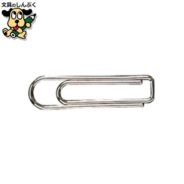 紙にジャストフィットする下部直線加工。下部が直線なので紙がズレにくく、はずすときも紙を傷めにくい形状です。●入数：100個●個包装形態：紙箱入（箱内PP袋入）●長[mm]：23●種別：小●材質：スチール、ニッケルメッキ