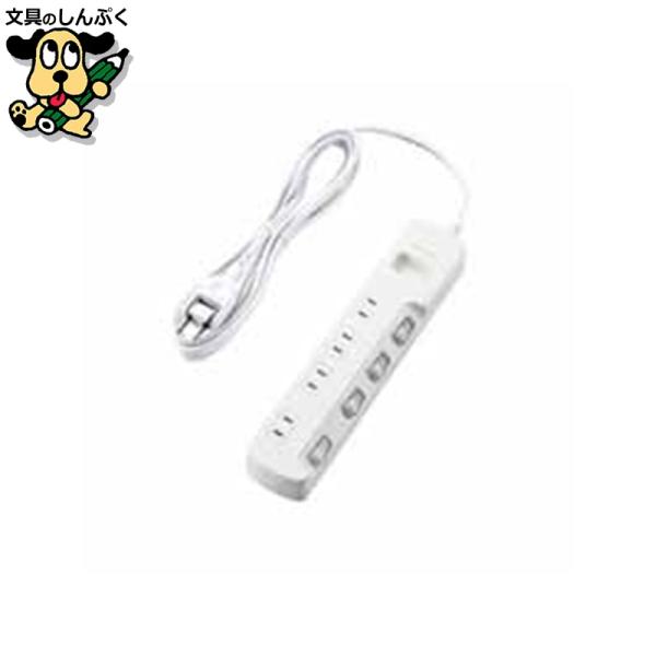 待機電力を個別に節約できる個別スイッチが付いた省エネタップ。●外形寸法（幅）[mm]：50●外形寸法（奥）[mm]：32●外形寸法（高）[mm]：240●質量：432g●スイッチ：対応●プラグ受け穴数[ピン]：2●コンセント口数[個口]：4...