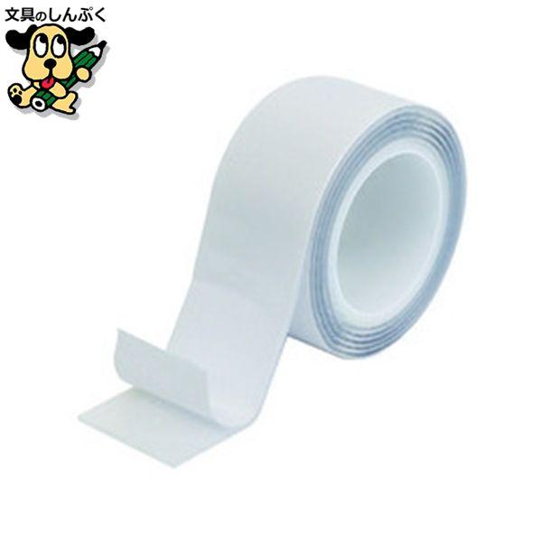強力なのにキレイにはがせる！手で切れる！●入数：1巻●寸法：幅25mm×長1m●使用可能壁面材質：ガラス、プラスチック、金属、塗装木面、紙●サイズ：1.5mm厚●質量：48g●繰り返し使用：可●色：透明●使用不可壁面：ゴム、シリコン●仕様：...