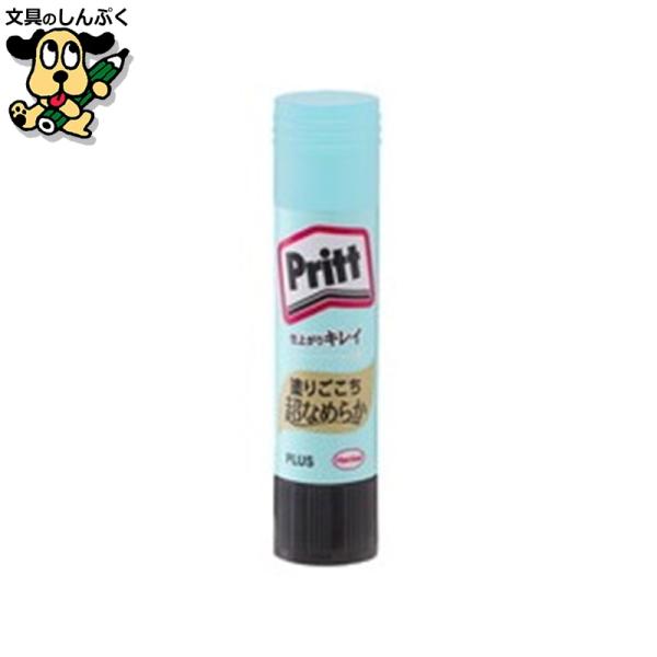 Prittスティックのり。超なめらかな塗りごこち。軽い力で塗れるので、封筒や帳票整理などの大量の貼り付け作業におすすめ。ムラなく塗れて、仕上がりもキレイ。●サイズ：レギュラー●成分：糊主成分：ポリビニルピロリドン（PVP）●梱包形態：単品1...