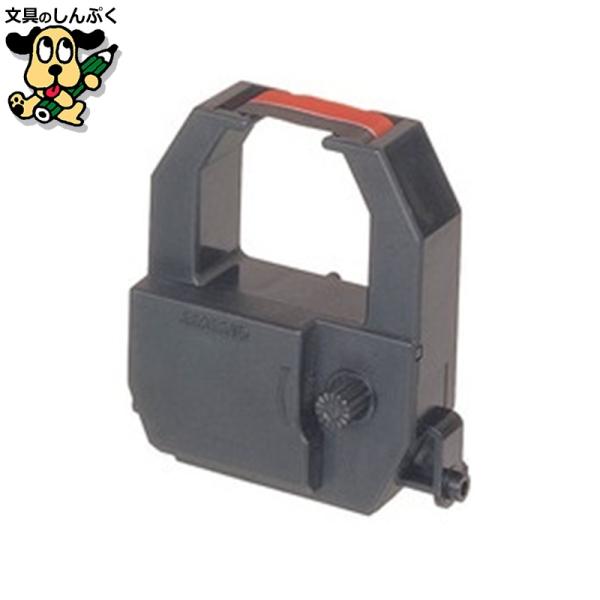 タイムレコーダー専用のリボンカセット。●適応機種：EX9100/9300/9800/MRS-700/500/300/700i/500i/300i/PJR500/XC2000●インク色：2色（黒赤）