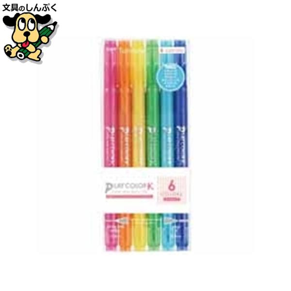 細かい文字もつぶれない超極細芯と固めで丈夫な太芯のツインタイプ。太細を使い分けて手帳やノートをきれいに整理。最大３６色なのでイラストや塗り絵に大活躍！●水性マーカー●線幅：０．３ｍｍ（超極細）、０．８ｍｍ（太）●仕様：６色セットＡ●セット色...