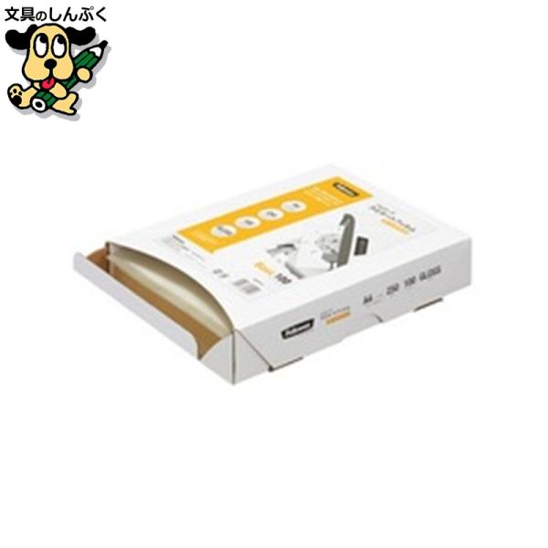 つや、光沢のあるスタンダードなラミネートフィルム。パウチ・ラミネートフィルム●1箱入数：250枚●規格：A4●フィルム寸法（横）[mm]：216●フィルム寸法（縦）[mm]：303●厚[μm]：100●ホット／コールド：ホット●挿入方向：○...