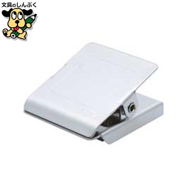 オールステンレスでサビに強い！●外形寸法（幅）[mm]：34●外形寸法（奥）[mm]：37●外形寸法（高）[mm]：20●サイズ：S●口幅[mm]：31●とじ枚数[枚]：約60●材質：ステンレス、磁石