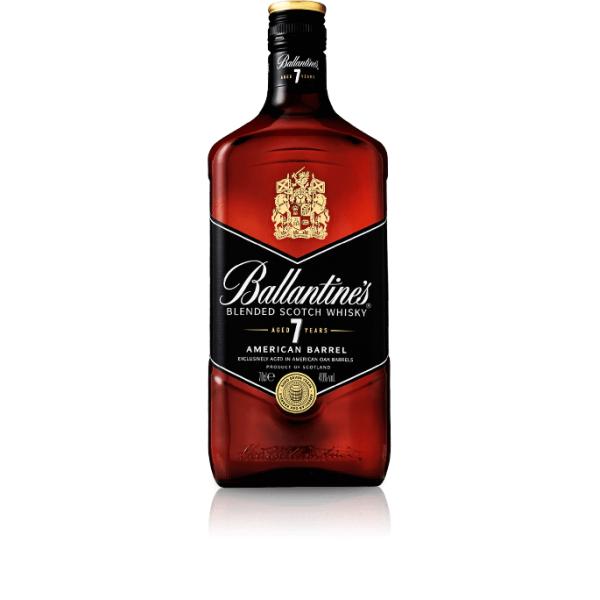 バランタイン 7年Ballantine's AGED 7 YEARS100%アメリカンオーク樽で7年以上熟成した原酒のみを使用したバランタイン。7年以上熟成による「スコッチらしい端正な熟成感」と、アメリカンオーク樽由来の「芳醇で甘やかな香り...