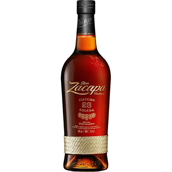 ロン サカパ センテナリオ 23年 ソレラグランレゼルヴァRON ZACAPA Centenario Solera Grand Reserva 23YEARS OLD海抜2,300メートルという雲より高い場所で熟成されるラム酒、ロンサカパの...