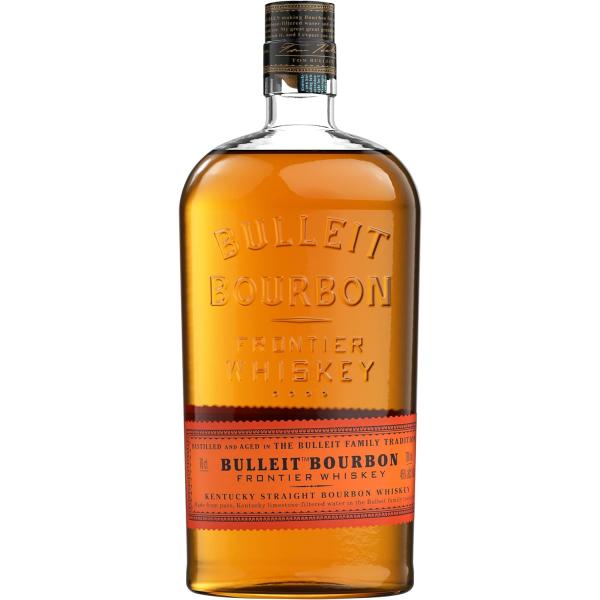 ブレット バーボンBulleit Bourbonケンタッキー州ルイビルのタバーン（居酒屋）店主、オーガスタス・ブレットが ブランデー造りの知識を活かして造り始めたバーボンウイスキー。1860年のブレットの事故死で歴史を閉じていましたが、19...