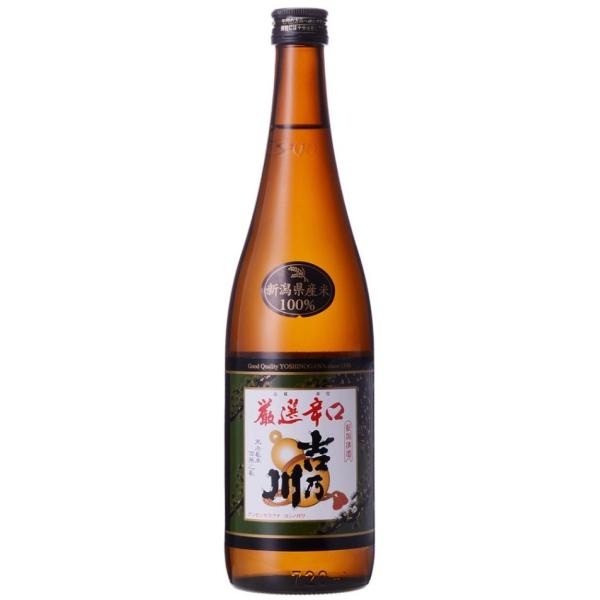 厳選辛口 吉乃川辛口一筋 地元でも長年愛される、「これぞ吉乃川」というべき定番晩酌の酒。新潟県産米を100％使用し、麹造りから辛口に徹して造り上げました。なめらかな口当たり、口の中に広がる旨味、スッキリとしたのどごしが一体となった味わいです...
