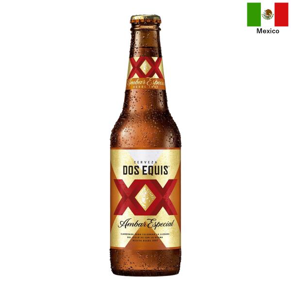 ドスエキスアンバーDOS EQUIS AMBAR琥珀色をしたこのビールは、黒ビールのコクとラガービールの爽やかな飲み口をうまくミックスしたビールです。一度飲んだら忘れることのできない美味しさです。■原産国：メキシコ■原材料：麦芽、ホップ、コ...