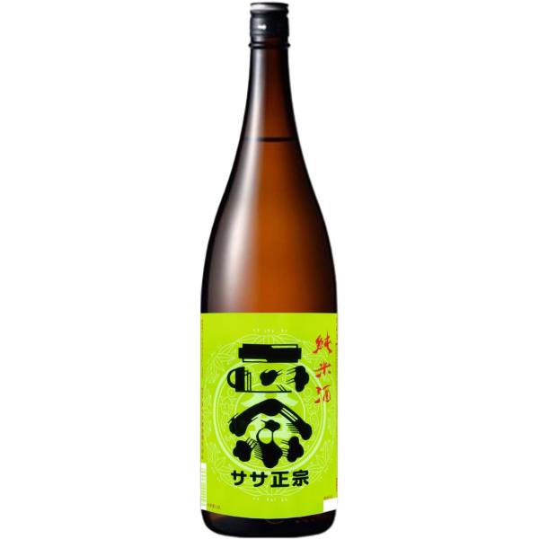 純米酒ササ正宗ほんものの酒を目指して昭和53年より販売している逸品です。米と水だけで仕込んだ本物のお酒をご愛飲下さい。■生産地：福島県■蔵元：笹正宗酒造株式会社■特定名称：純米酒■容量：1800ml■原料米：-■精米歩合：70％■使用酵母：...