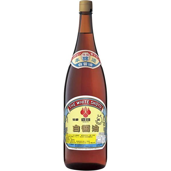 盛田 本醸造 超特選 白醤油淡口醤油より色が薄く、料理の素材の味や彩りをそのまま生かし上品に仕上げます。(参考:適する料理/吸い物、茶碗蒸し、煮物、麺類、卵焼き、とろろ、炊きこみご飯 等)主原料が小麦のため、独特の香ばしさとほんのりとした甘...