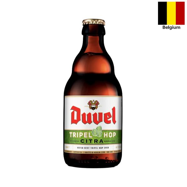 デュベル・トリプルホップDuvelTripel Hop世界的に有名な「デュベル」の姉妹品「デュベル・トリプル・ホップ」は、3種類のホップを使用したとても香り高いビールです。通常のデュベルより多い3種類のホップを醸造工程中にステップを分けて加...
