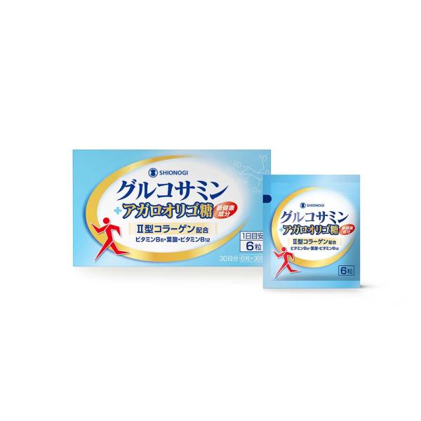 体の重要な構成成分である「グルコサミン」と「コラーゲン」、寒天由来の健康成分「アガロオリゴ糖」を独自の比率で配合しています。活動的な毎日を送りたい方におススメです。