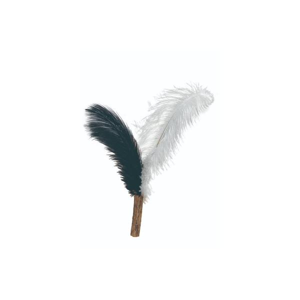 羽の部分は猫の原始的な野生の狩りを喚起することでストレスを解消できます。ＭＥＧＡじゃらしの羽の付替用です。ＭＥＧＡじゃらしの竿ならどれでも取付が可能です。 使用方法：竿の先端をまたたび棒の底にあるコルク栓に挿入し、できるだけ奥まで挿入して、...