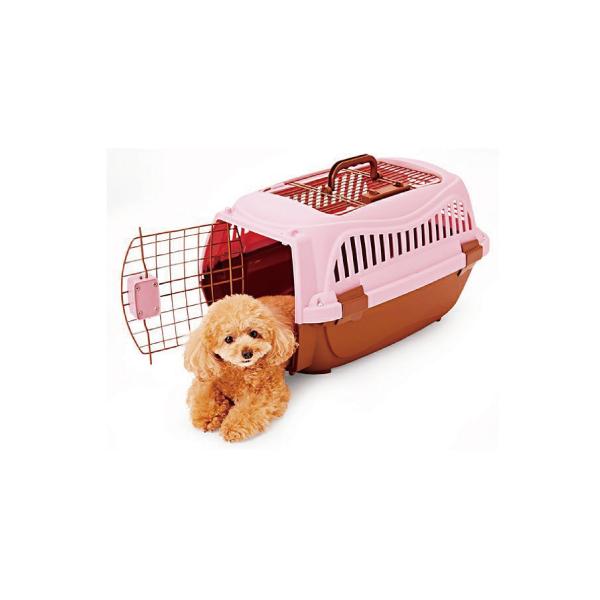 室内では正面ドアを外してハウスとしても使用でき、外出時は上面ドア付きでペットの出し入れに便利なため通院時や災害時に備えて、日頃からハードキャリーに慣れるために最適な商品です。●材質：上本体・下本体/ポリプロピレン、ドア/鉄、ロック部・バック...