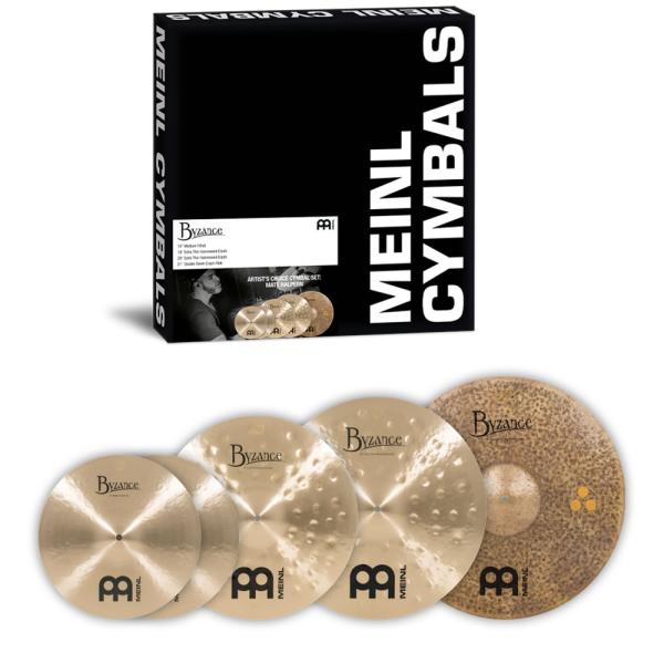 ●Artists Choice Cymbal SetsMEINLを代表する、シグネイチャーシンバルを発売しているドラマーの、全体のセットアップへ着目したシンバルパックが登場しました。各ドラマーのコアとなるシグネイチャーシンバルをベースとした...